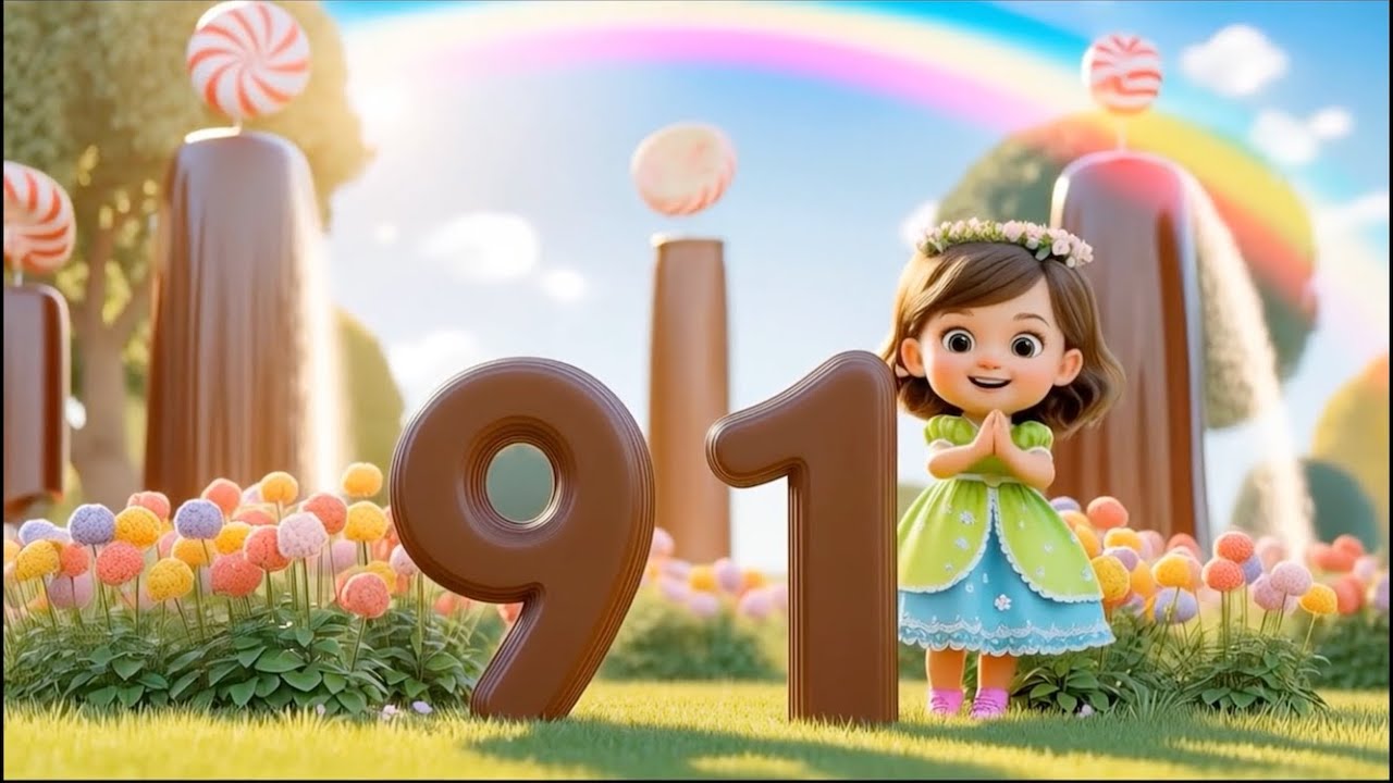 Counting Numbers | 91 to 100 | Numbers | Numbers Song | Learn Numbers ...