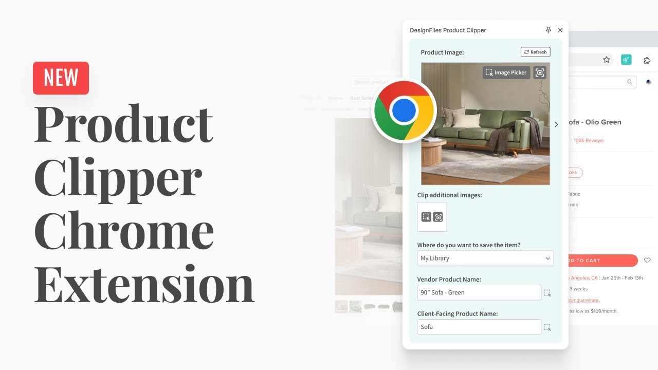 DesignFiles.co - The New Chrome Product Clipper Extension - YouTube