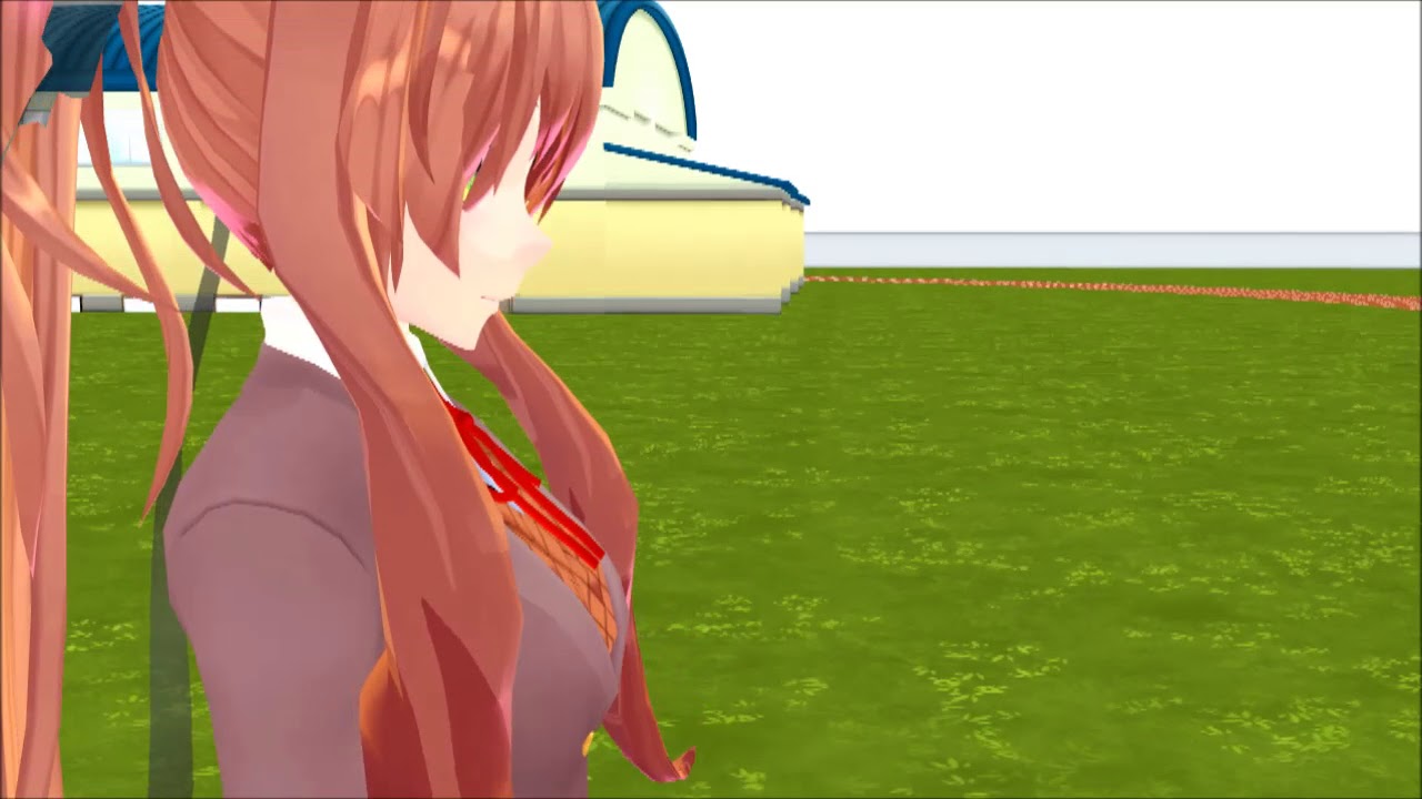 MMD X DDLC (E.T Cover)monika x sayori - YouTube