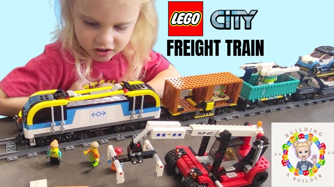 Freight Train (60336) - LEGO City - Time Lapse Build - YouTube