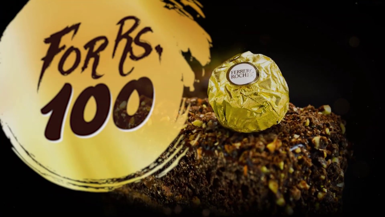 Malmo cake slice with a Ferrero Rocher for just Rs.100! - YouTube