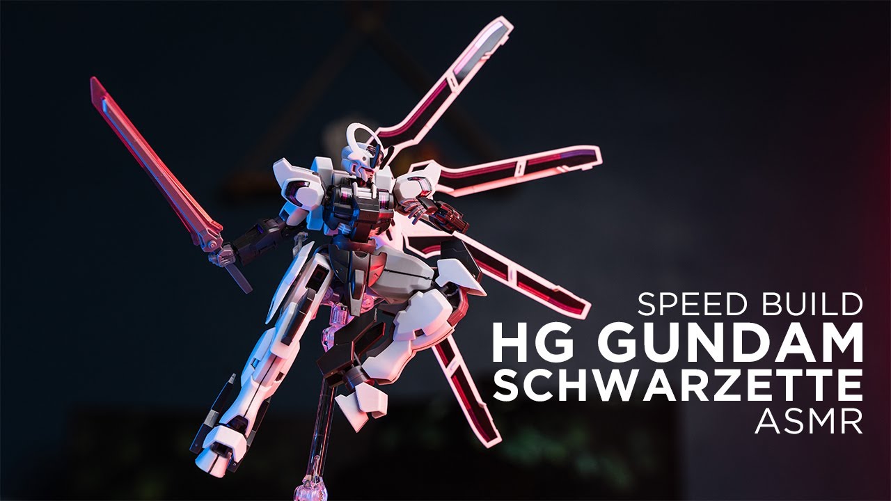HG Gundam SCHWARZETTE Speed Build | ASMR - YouTube