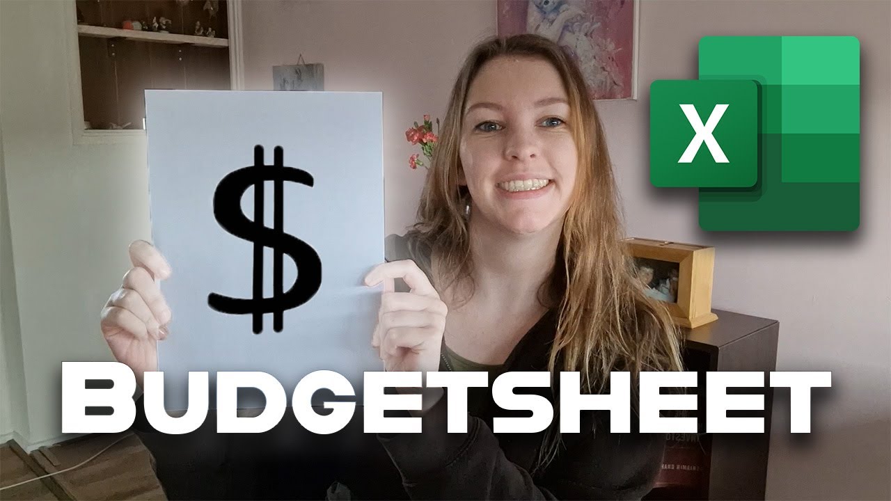 How to Create a Simple Budget sheet in Excel for Beginners - YouTube