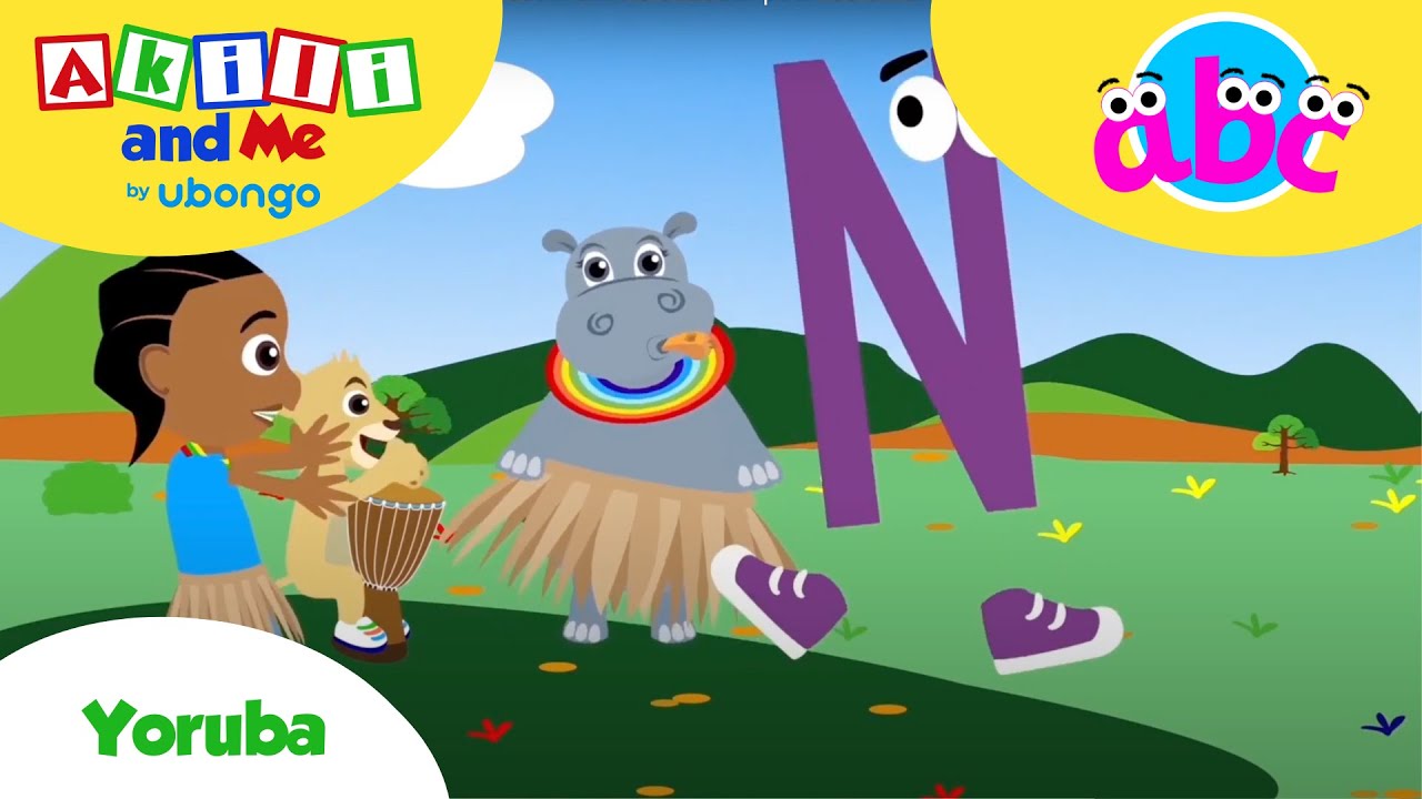 Leta N | E ko alifabeeti pelu Akili | Katuunu akonilekoo fun awon omode ...
