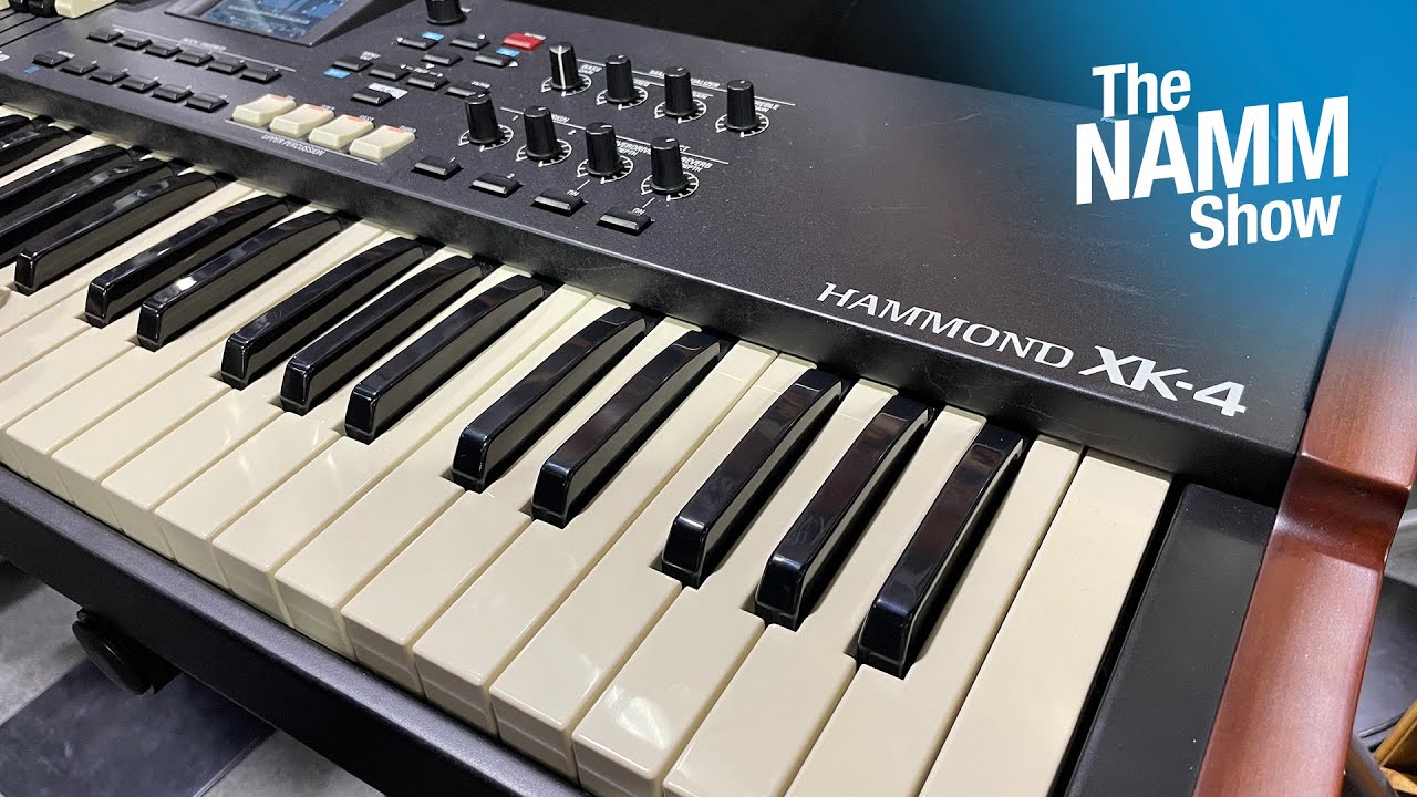 Hammond Xk 4 Organ and 122H Heritage Leslie – NAMM 2023 - YouTube