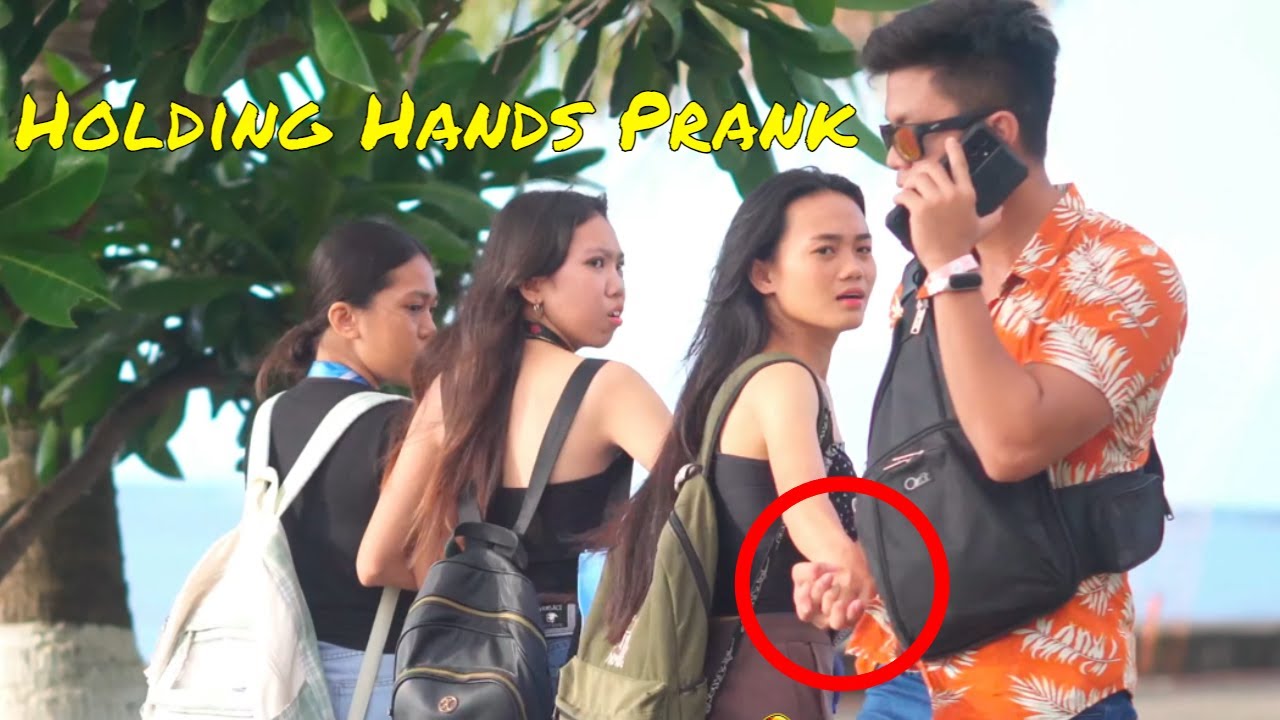 Holding Hands Prank namale | Kilg Pranks Oro Pranksters - YouTube