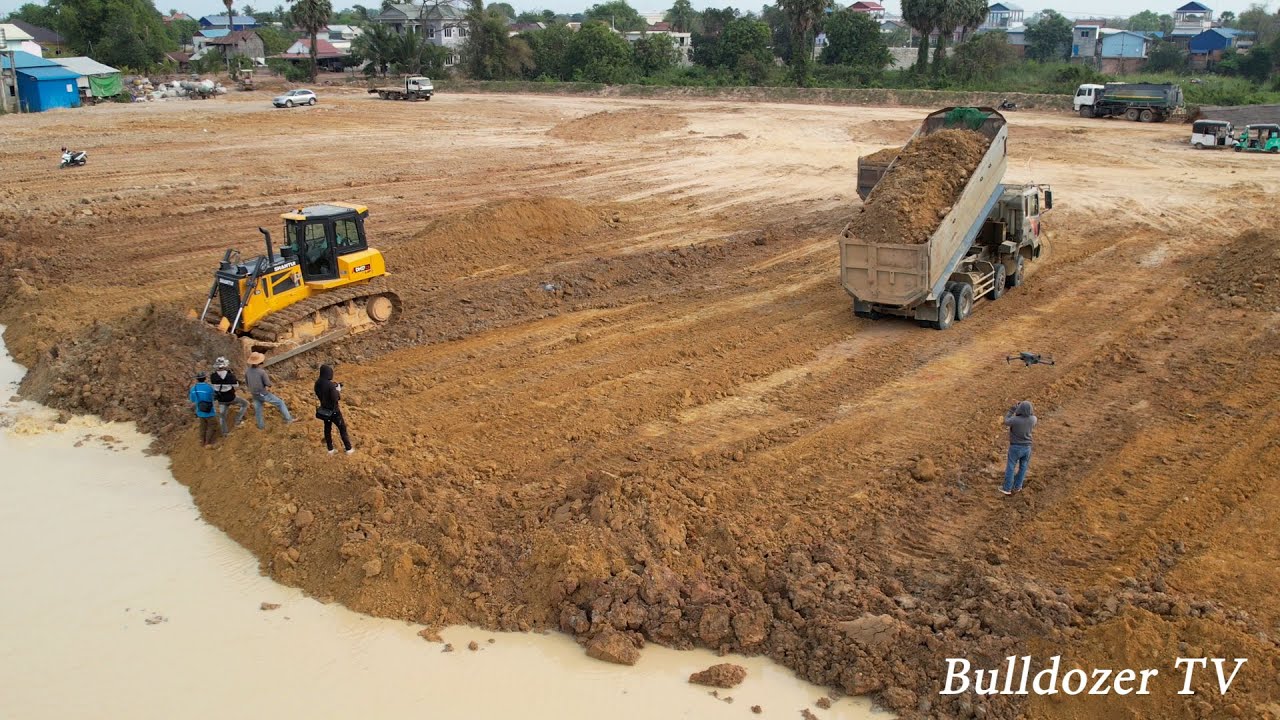 Really Great Excellent! Technique Land Reclamation, Operator Bulldozer ...