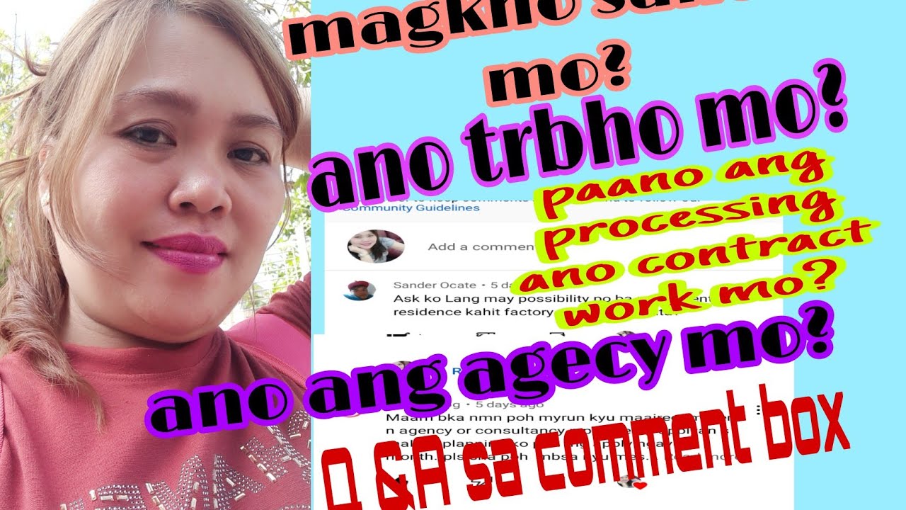 MGA TANONG ABOUT MALTA||(from comments box)OFW REAL LIFE IN MALTA ...