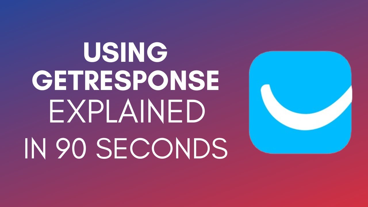 How To Use GetResponse (2025) - YouTube