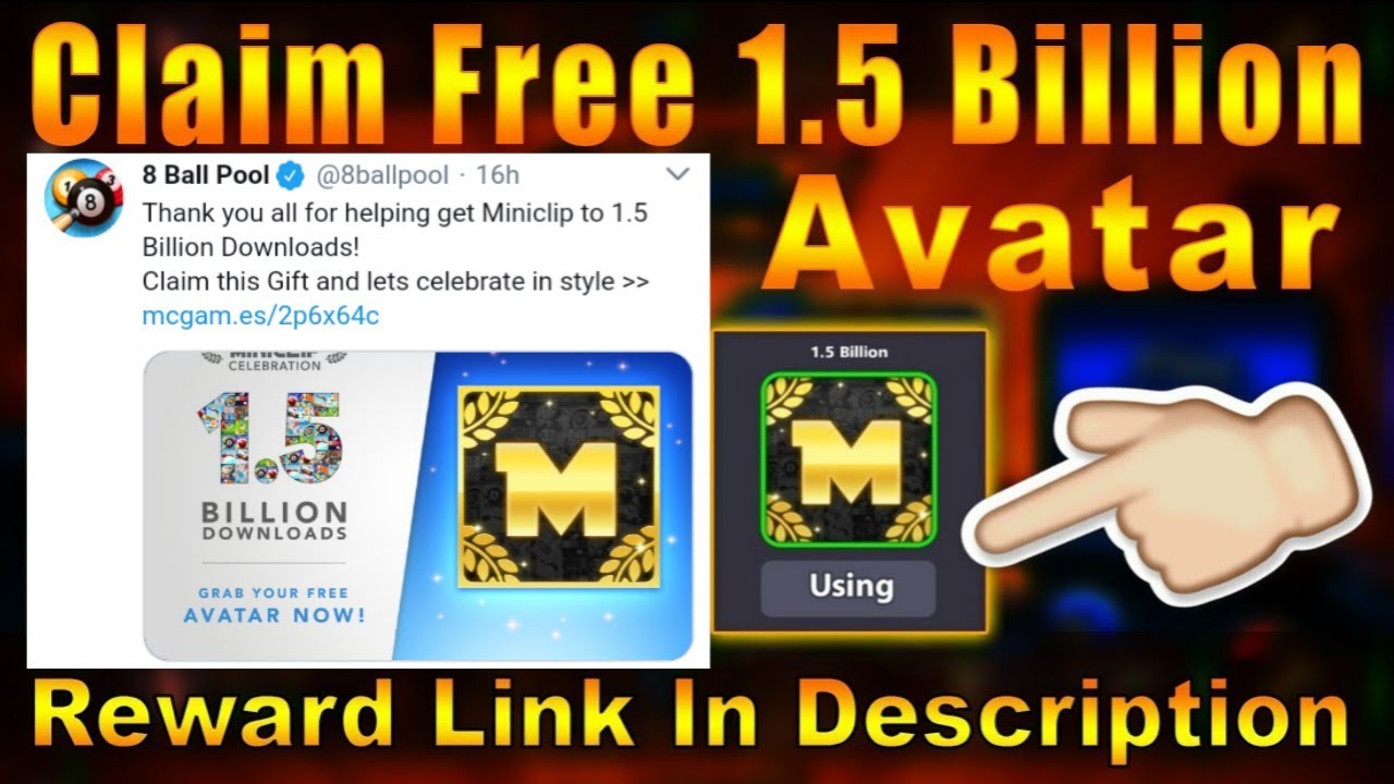 8 Ball Pool - 1.5 Billion Avatar Free Link In Description ⬇⬇ | Prince ...