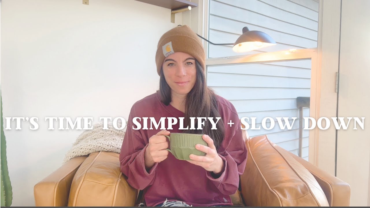 here's how you simplify your ENTIRE life | minimalist living | slow ...