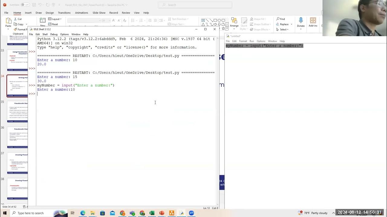 SDEV 120: Module 1: Download, install and run a very simple program with python - YouTube