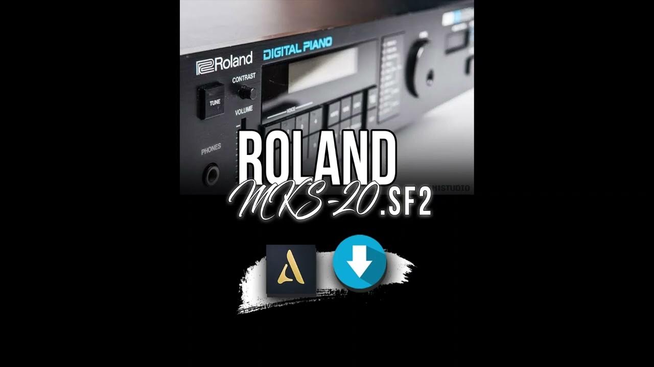 Pack Roland Mks-20 Áudio evolution.sf2 16 timbres Tops - YouTube