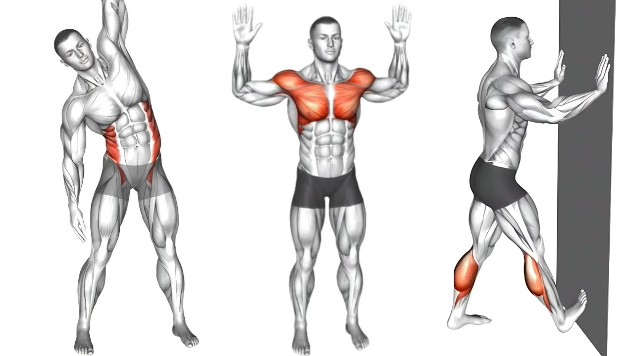 Quick and Easy Standing Stretch Exercises - YouTube