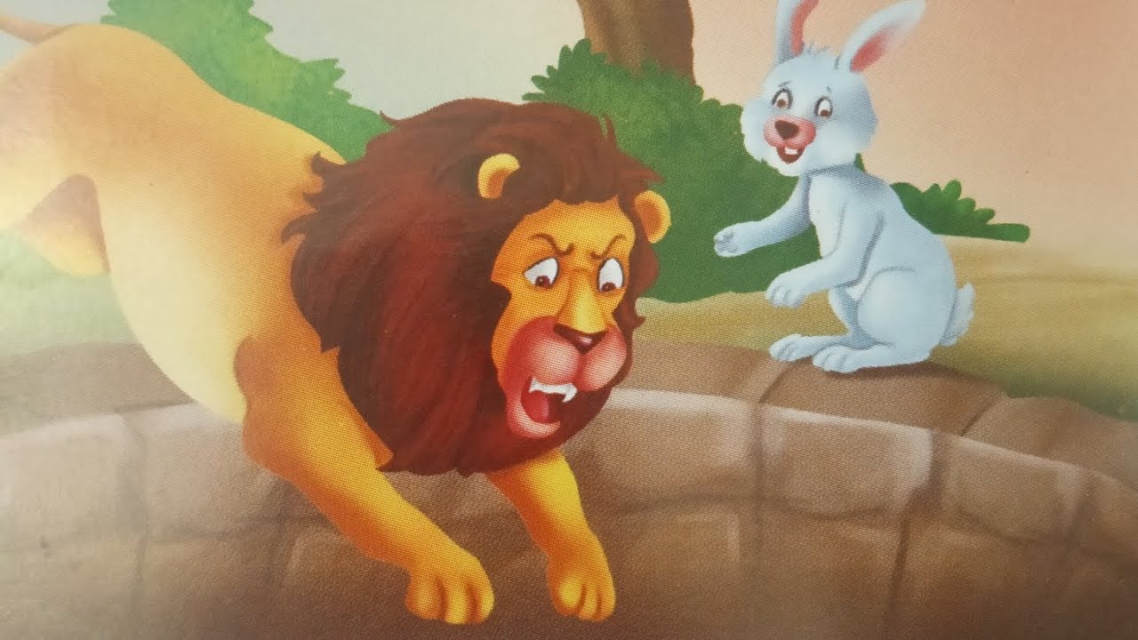 The Lion and the Rabbit. A tale from Panchatantra - YouTube