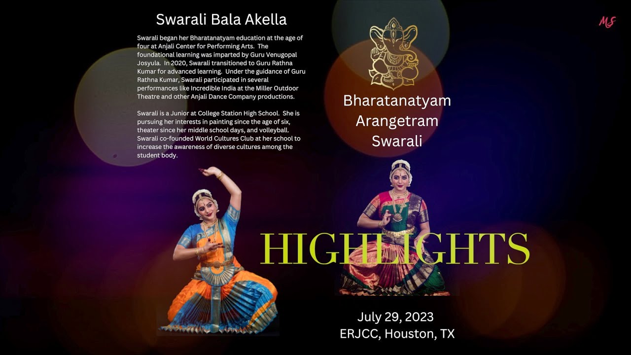 Swarali Bala Akella | Bharatanatyam Arangetram | Dance | Highlights ...