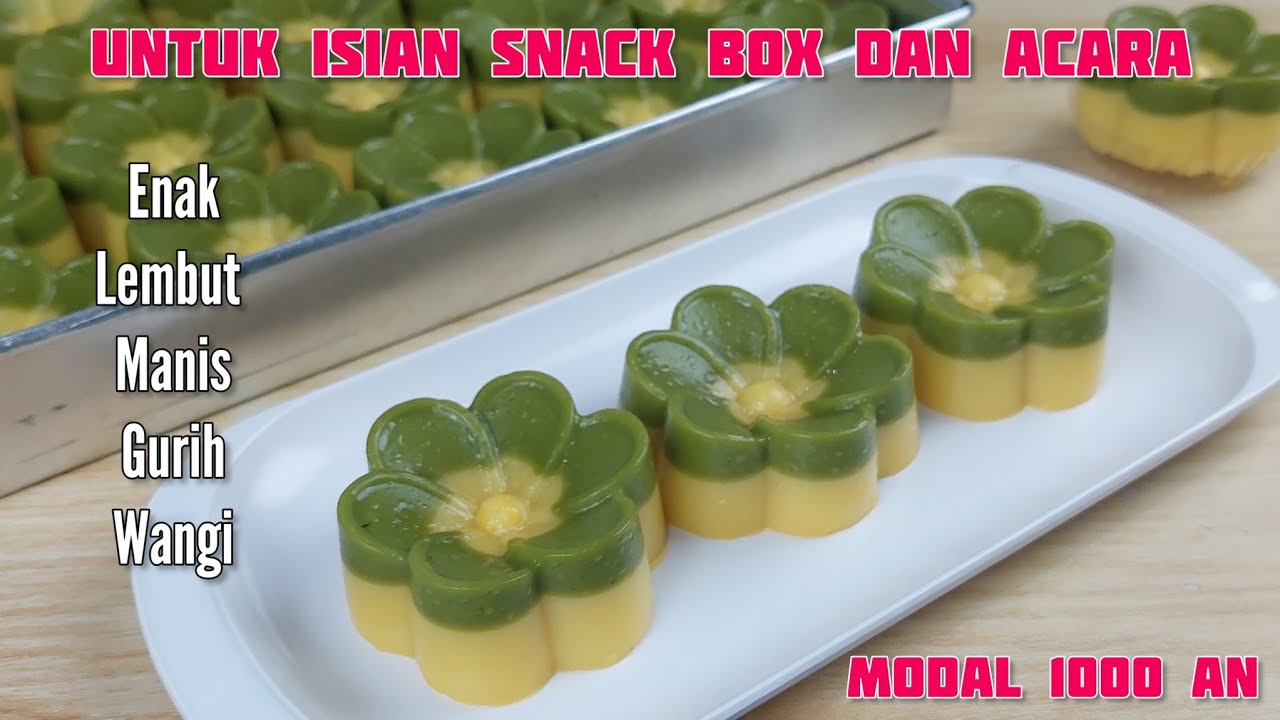 Resep Kue Basah Untuk Ide Jualan Atau Isian Snack Box Atau Untuk Acara ...