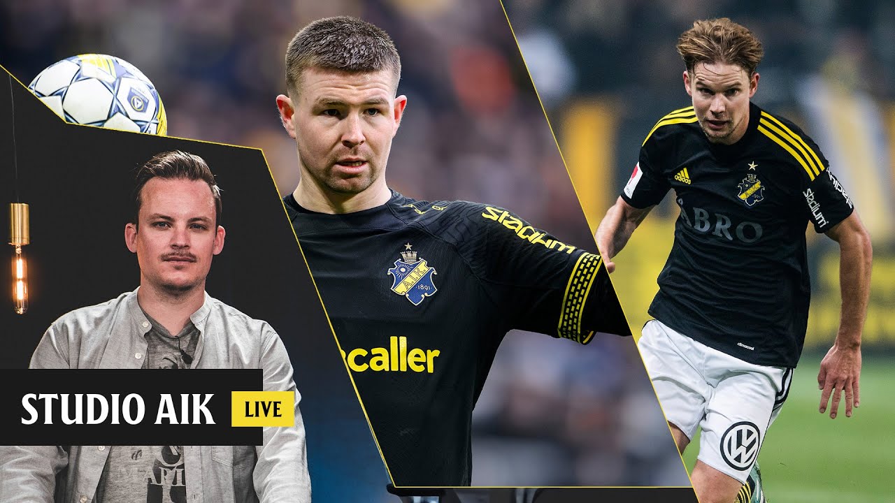 Studio AIK Live: Mads Thychosen & Johan Blomberg - YouTube