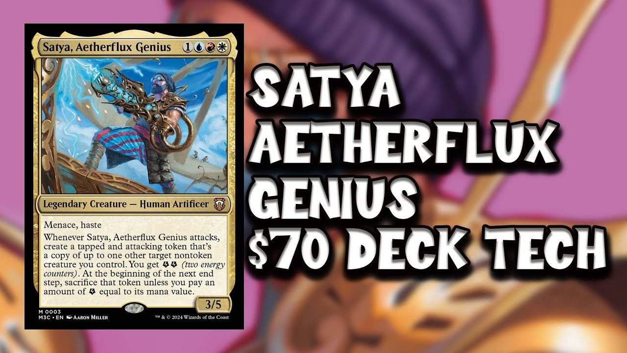 Satya Aetherflux Genius $70 deck tech - YouTube