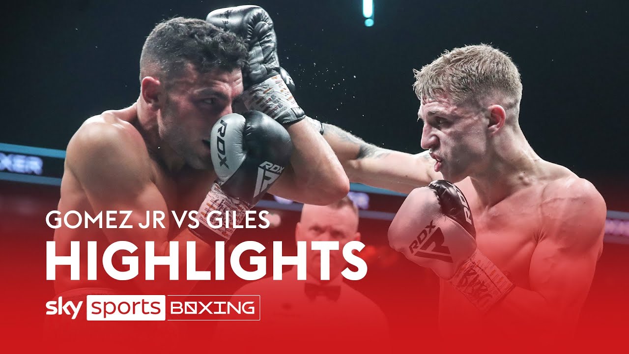 HIGHLIGHTS! Michael Gomez Jr vs Levi Giles | English Title Fight - YouTube