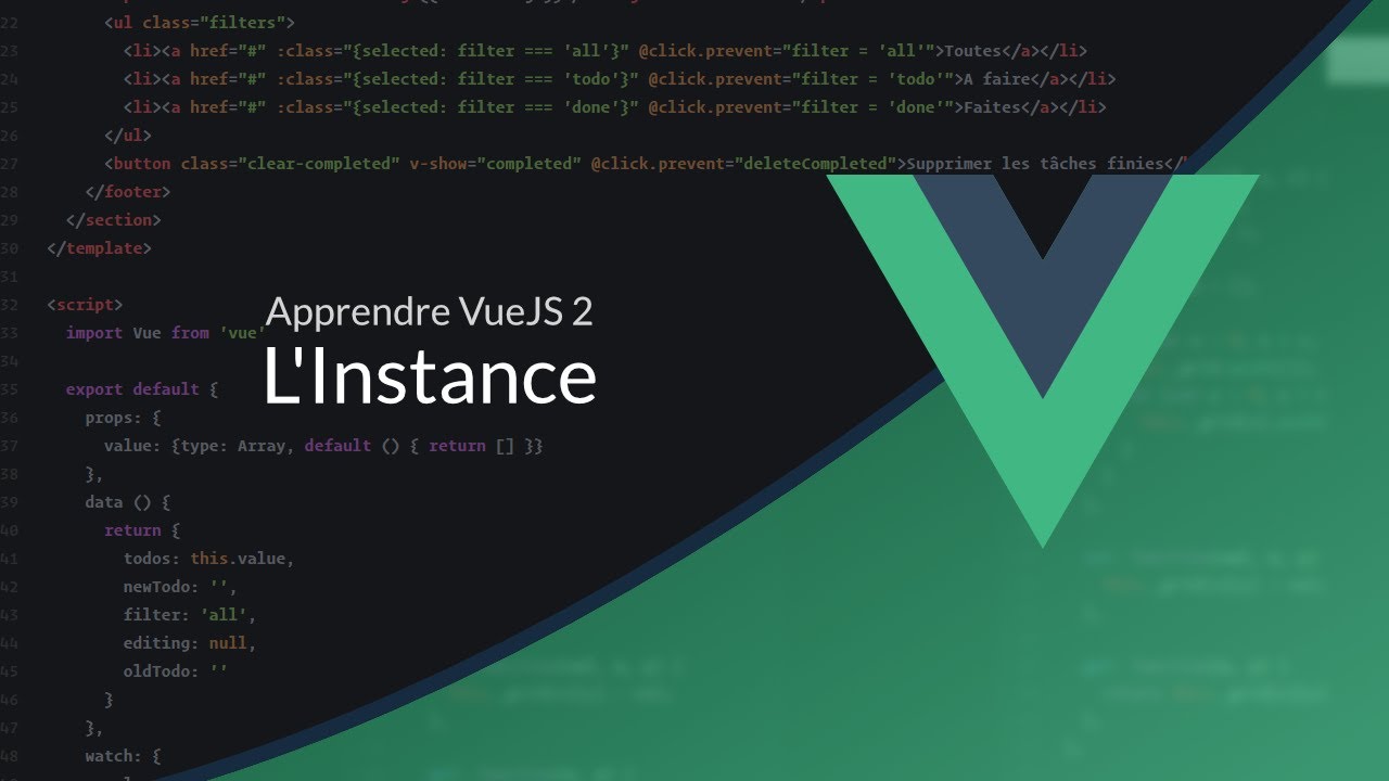 Vuejs 2 316 Linstance Youtube