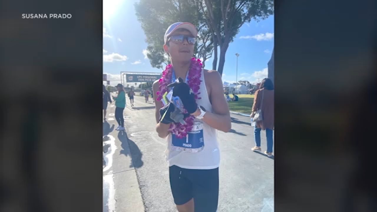 OC Marathon men's winner disqualified for taking water from family ...
