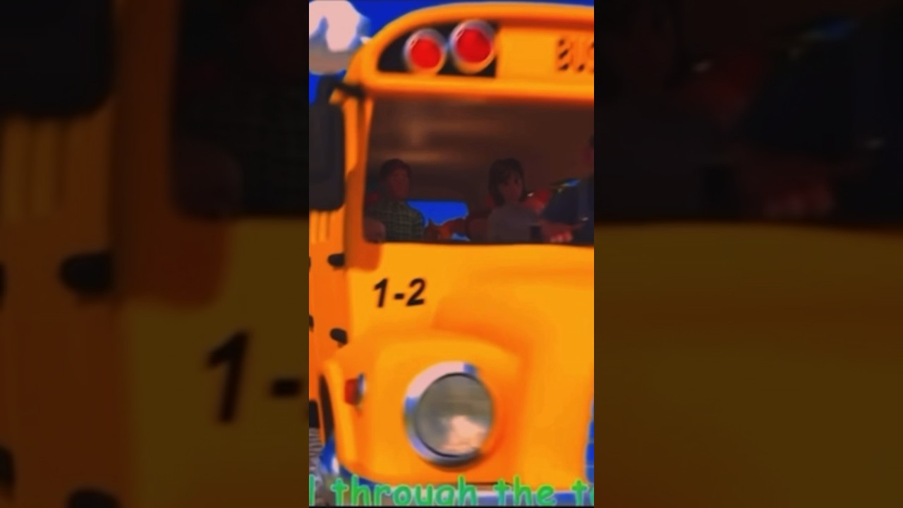 Wheels on the bus funny edit - YouTube