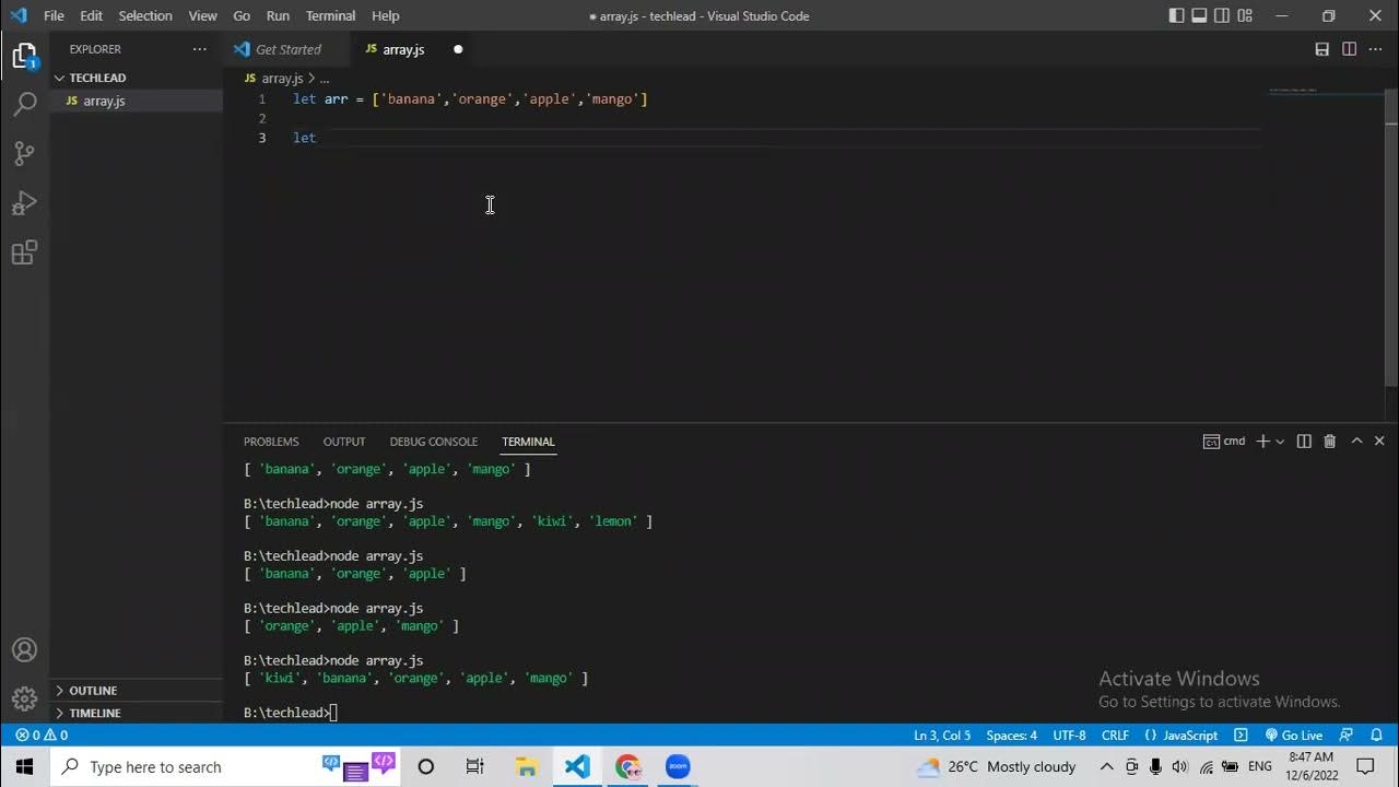 Advance Array lecture 1 - YouTube