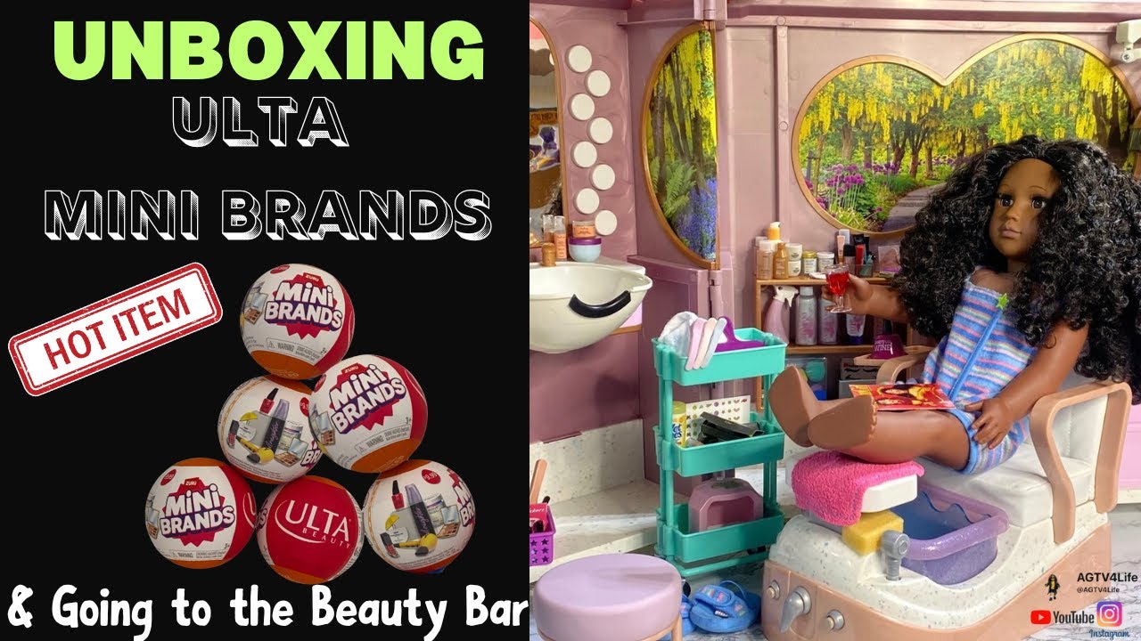 HOT ITEM UNBOXING - Ulta MiNI Brands & Beauty Bar Visit - YouTube
