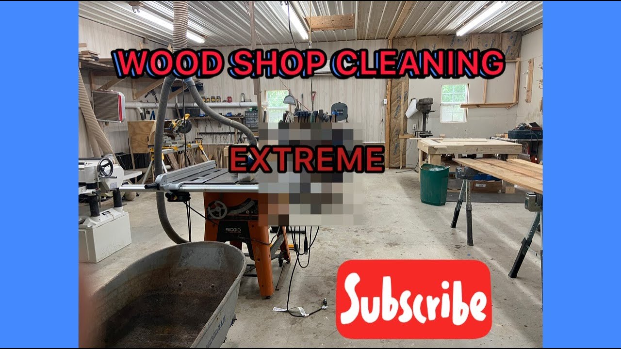 EXTREME WOOD SHOP CLEANUP (TIM THE TOOL MAN TAYLOR STYLE) - YouTube