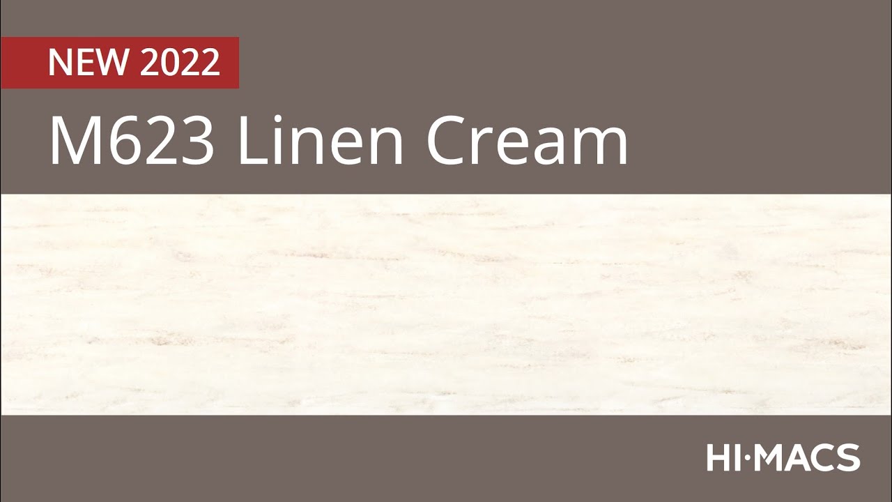 HIMACS M623 Aurora Linen Cream - YouTube