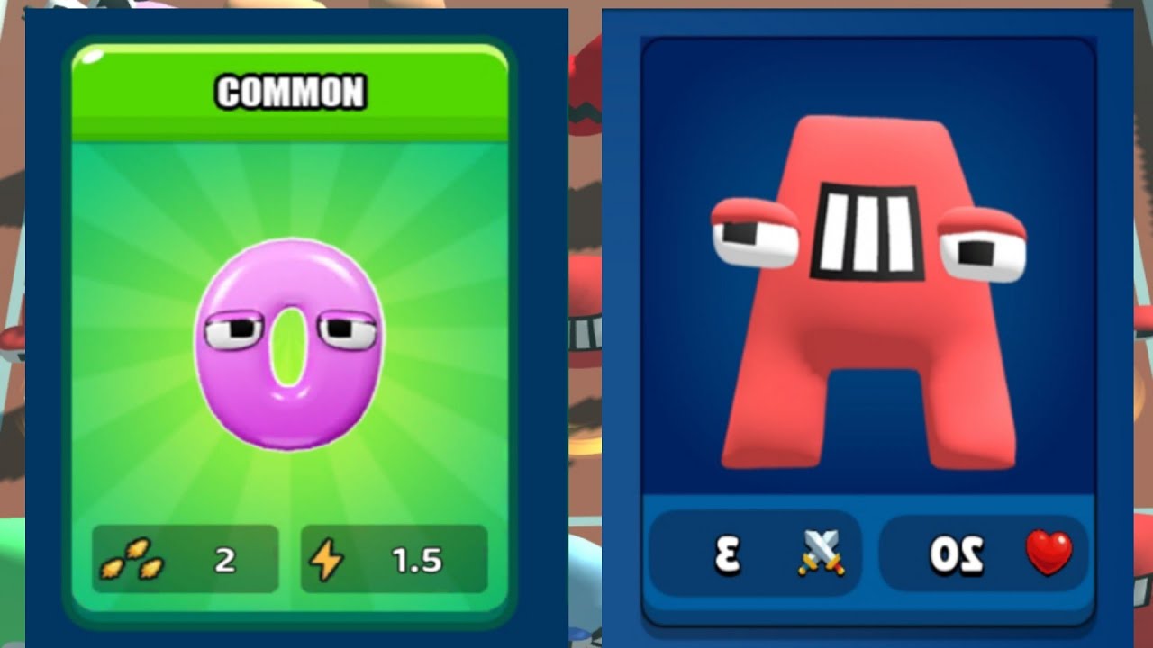 merge alphabet lore run (Abc letter) + merge number run ⭐⭐⭐ merge ...