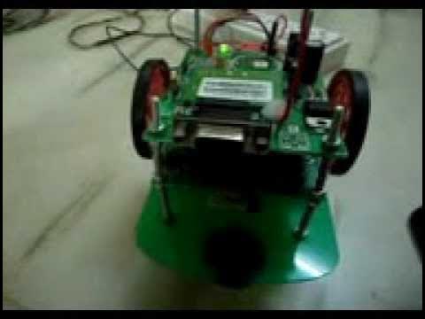 SIM 300 GSM/GPRS Modem based SMS Controlled Robot-Part2 - YouTube