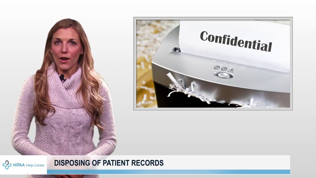 Improperly Disposing Of Patient Records Youtube