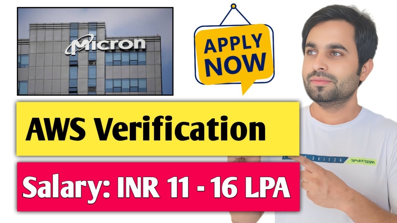 Micron Company New Jobs Opening || Join AWS Micron Process Now ...