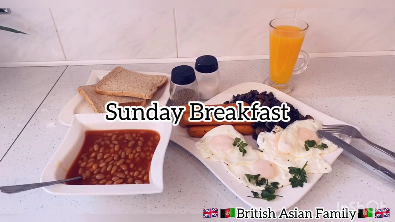 How to make English breakfast/British Sunday breakfast - YouTube