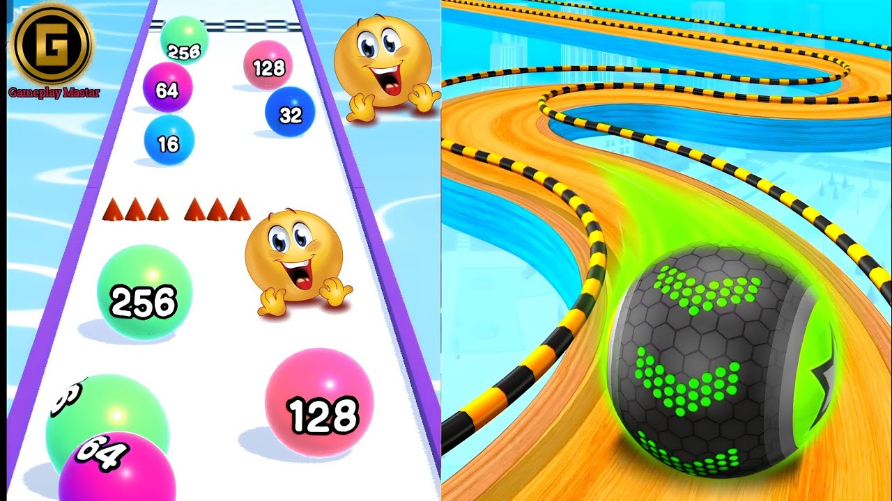 Ball Run 2048 || Going Balls- All Level Gameplay Android, Ios - New Apk ...