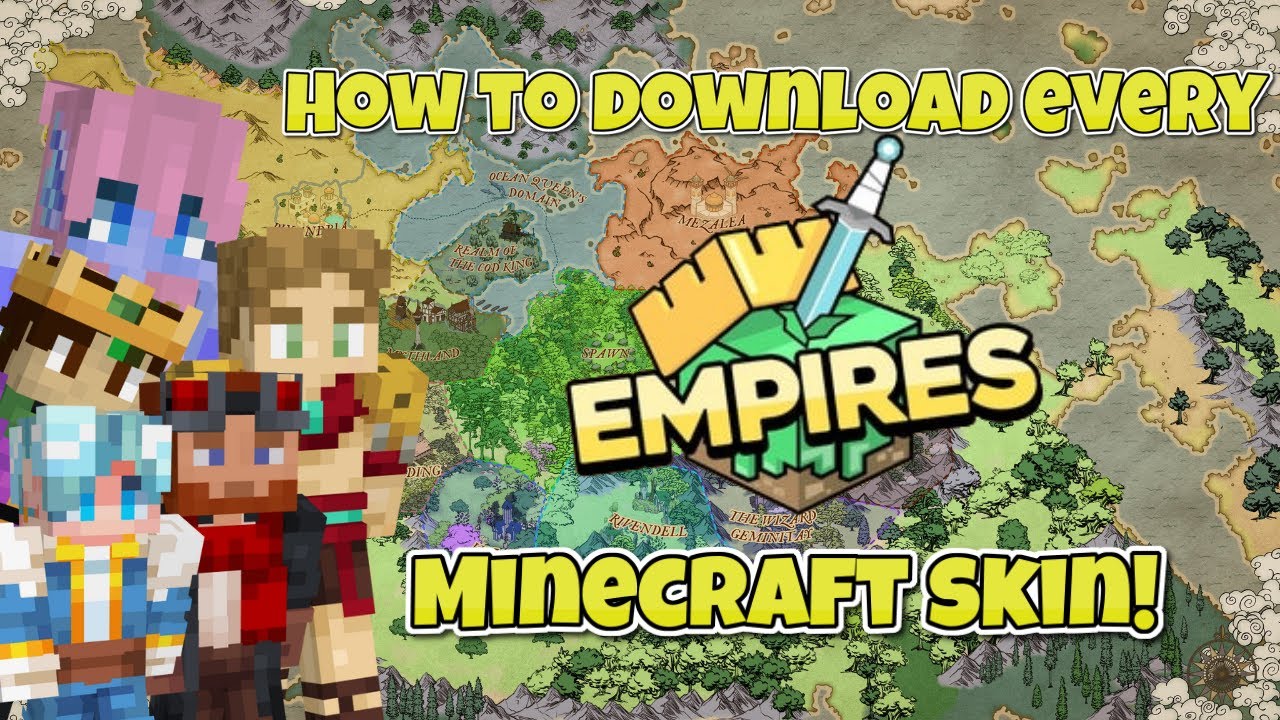 How To Download And Use Every Empires SMP Skin (Minecraft 1.18) - YouTube