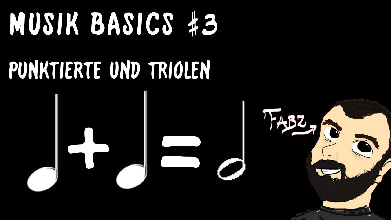 MUSIK-BASICS #3 - Punktierte und Triolen - YouTube