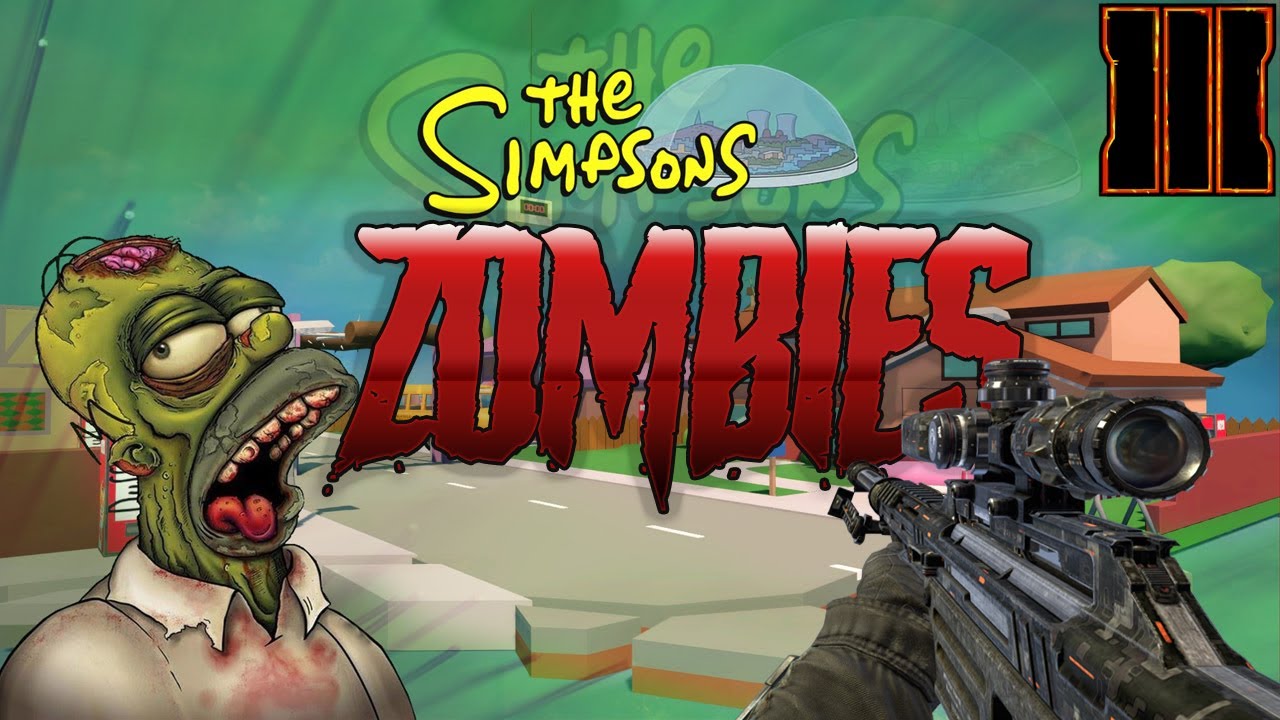 Call Of Duty Zombies But Its Homer Simpson - YouTube