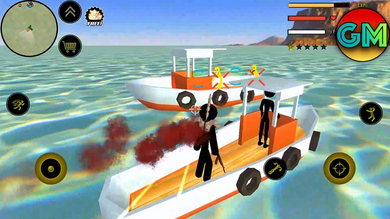 Stickman Rope Hero # New Update Boat Driving | by Naxeex LLC | Android ...