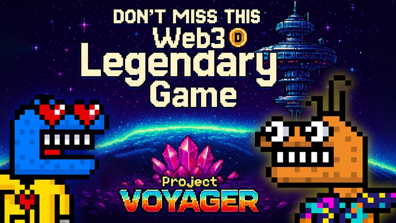 Project VOYAGER - Don’t Miss THIS Web3 Legendary Game! 🎮🔥 - YouTube