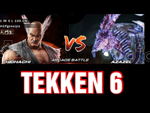 Easy To Defeat, Tekken 6 📲 [ Final Boss Azazel ]by #HeihachiMishima #Vs ...