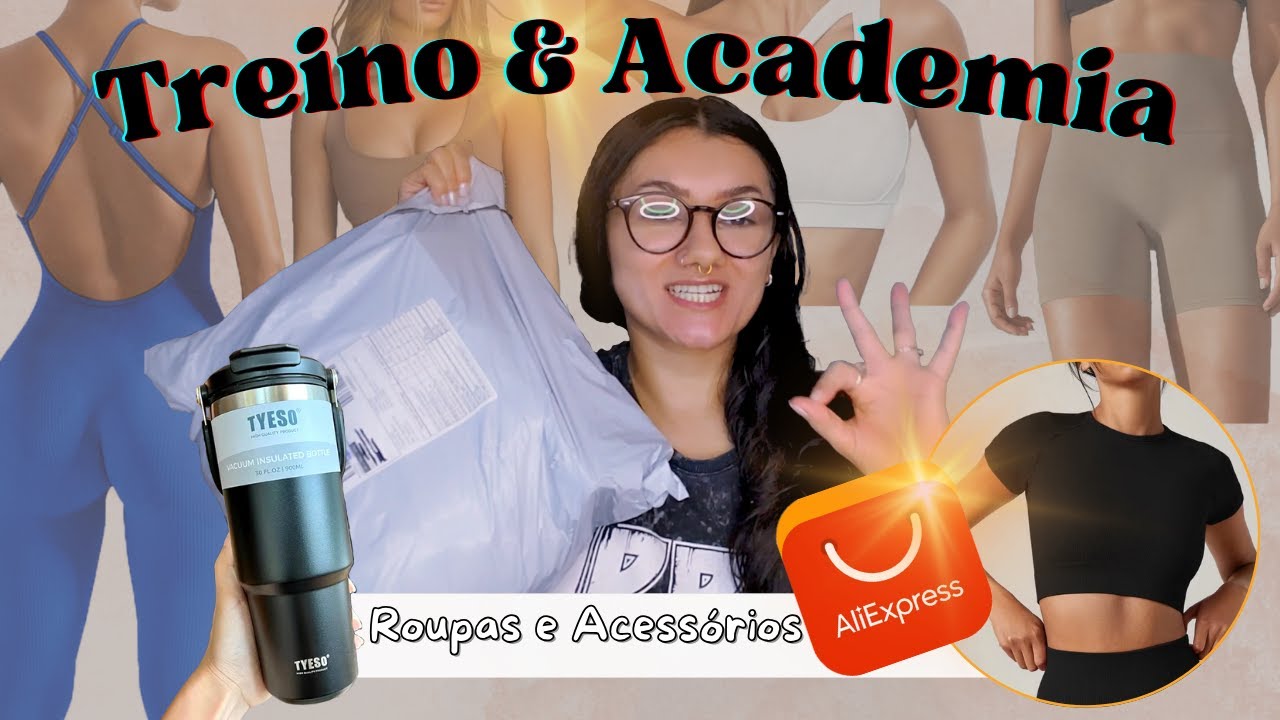 Looks FITNESS do AliExpress | Compra de roupas e acessórios de academia ...