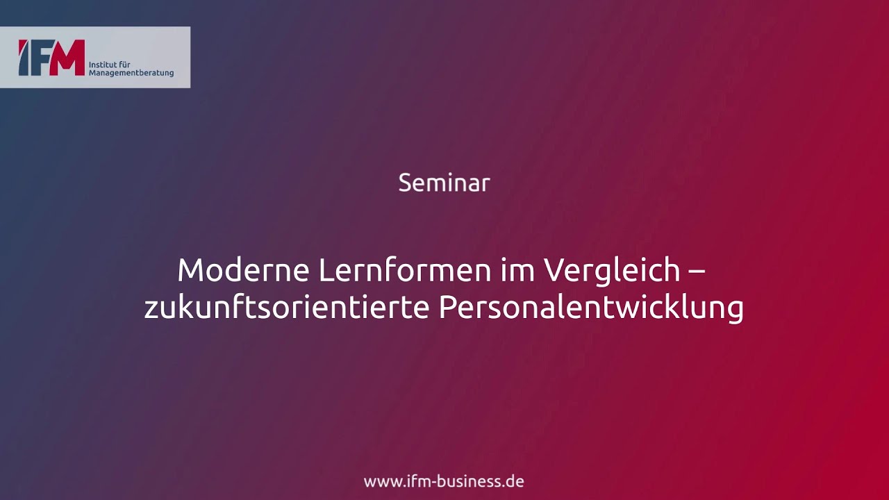 Moderne Lernformen im Vergleich – zukunftsorientierte ...