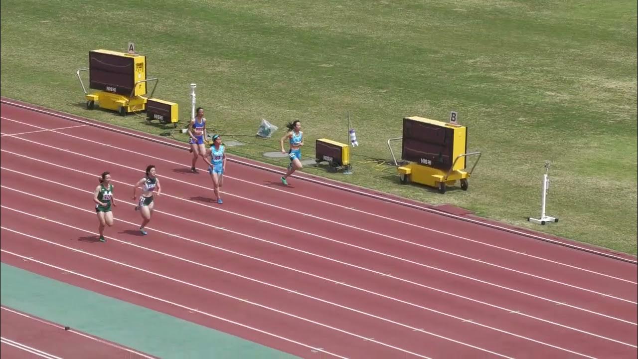 女子100m 22組 千葉県記録会2024 - YouTube