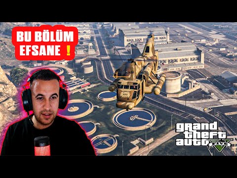 TREVOR ÇILDIRDI ASKERİYEDEN KARGOBOB UÇAĞINI ÇALDIK ! GTA 5 (29. BÖLÜM)