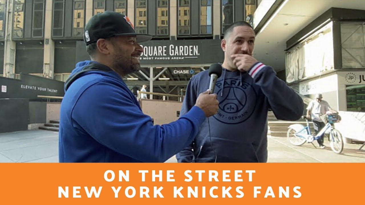 On The Street Interviews with New York Knicks Fans - Best Cornrows in ...