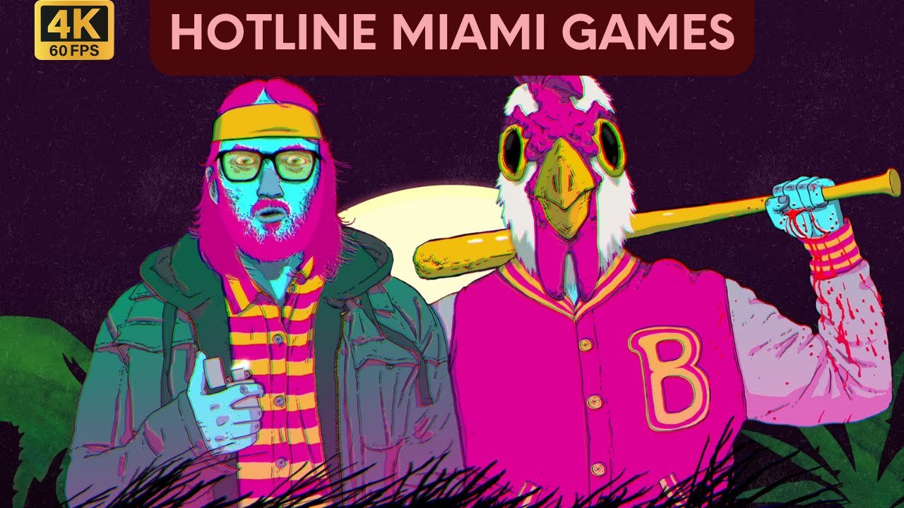Hotline Miami Games | Evolution Of Hotline Miami | 4K 60FPS - YouTube