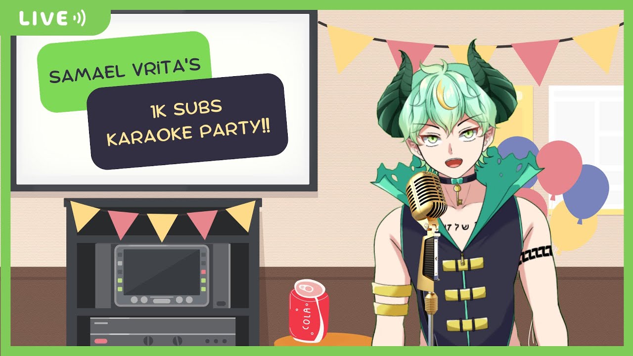 [Live] Let's Celebrate Together!!! | Karaoke Party | Samael Vrita EN/ID ...